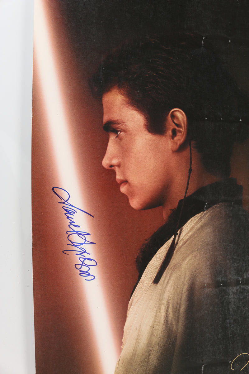 Star Wars Episode Ii Attack Of The Clones 27x40 Poster Cast Signed By