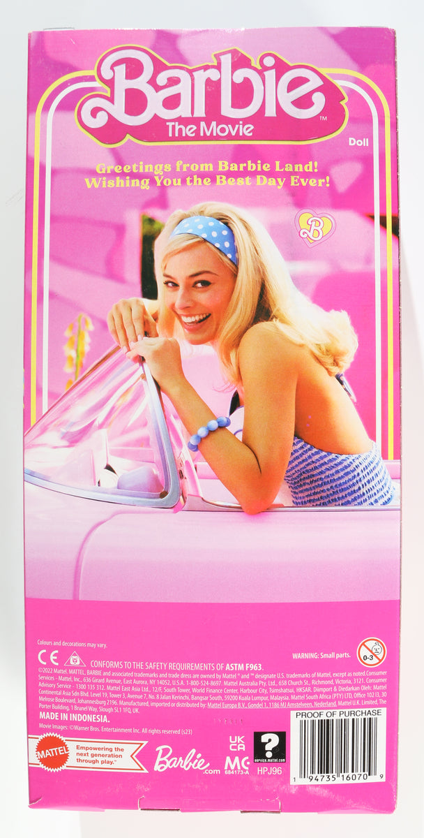 Margot Robbie as Barbie in Barbie: The Movie (Mattel) Signed Barbie Fa – SWAU Auction
