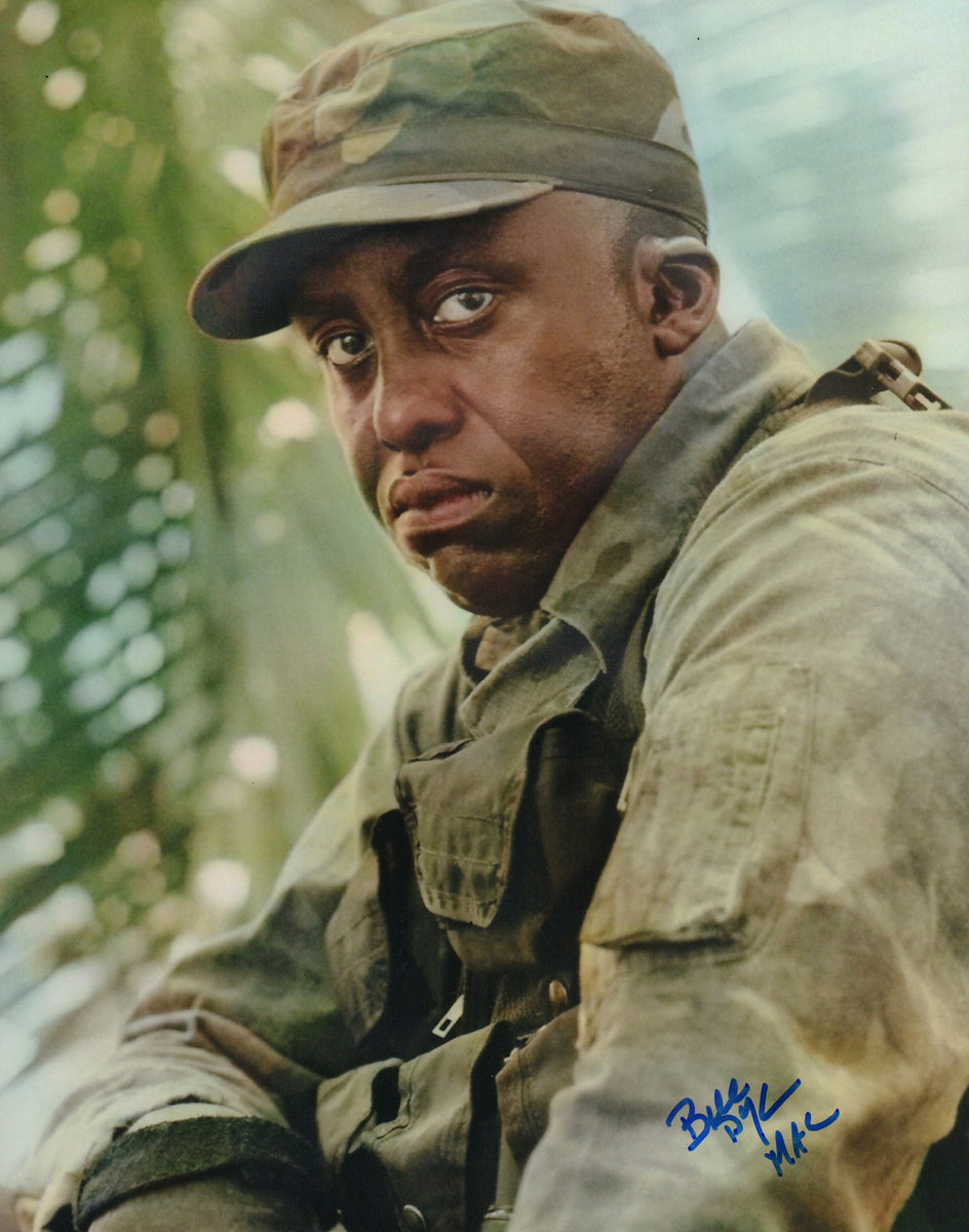 Bill Duke as Mac in Predator (Beckett Witnessed) Signed 11x14 Photo – SWAU Auction