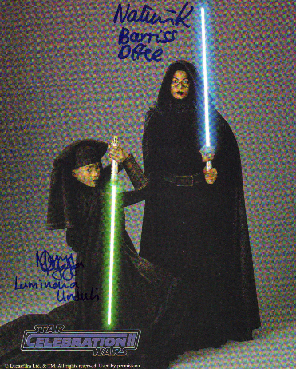 Mary Oyaya as Luminara Unduli & Nalini Krishan as Barriss Offee in Sta – SWAU Auction