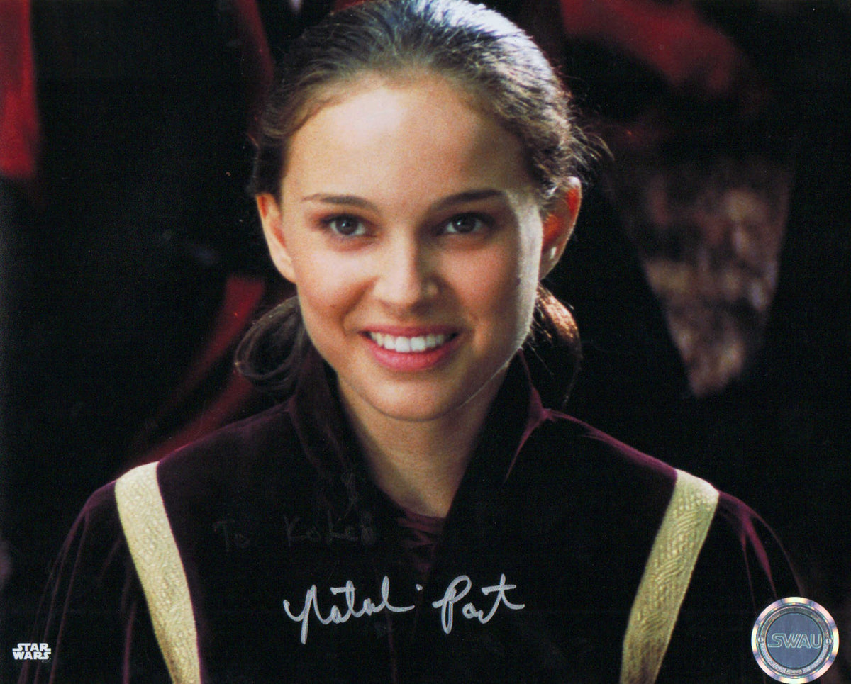 Natalie Portman as Padme in Star Wars Episode I: The Phantom Menace (S – SWAU Auction