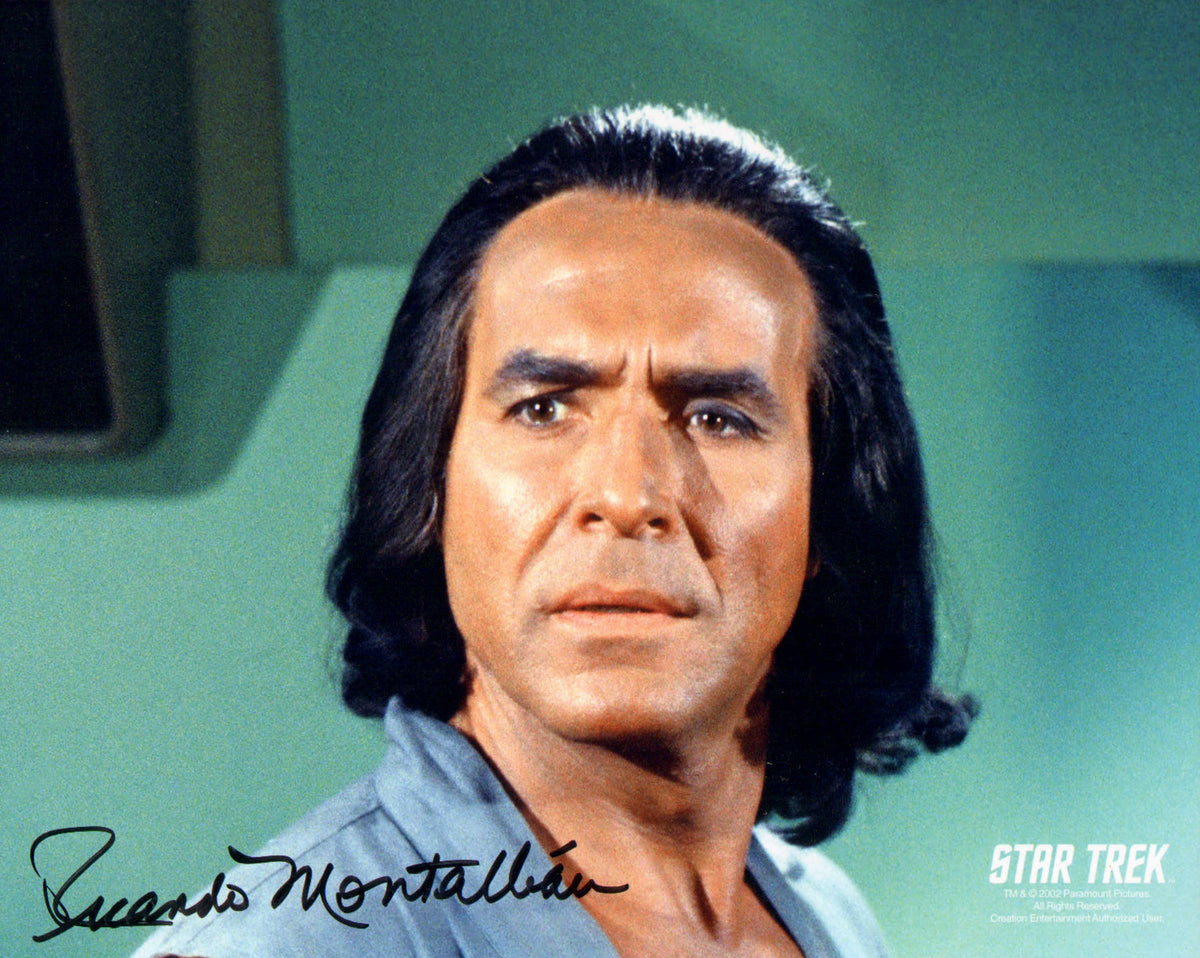 Ricardo Montalbán as Khan Noonien Singh in Star Trek: The Original Ser – SWAU Auction