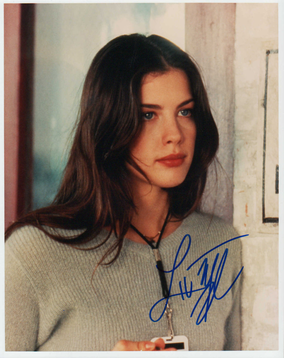 Liv Tyler as Corey Mason in Empire Records Signed 8x10 Photo – SWAU Auction