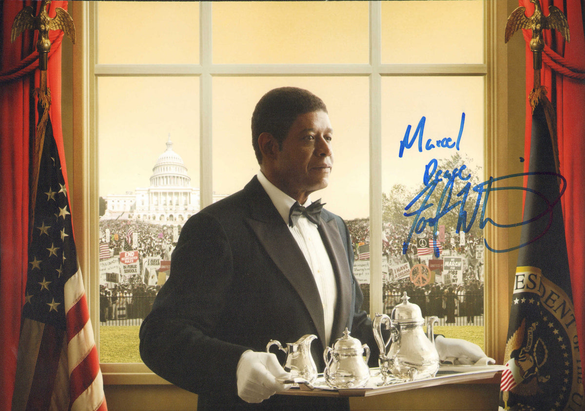 Forest Whitaker as Cecil Gaines in The Butler Signed 8x12 Photo – SWAU Auction