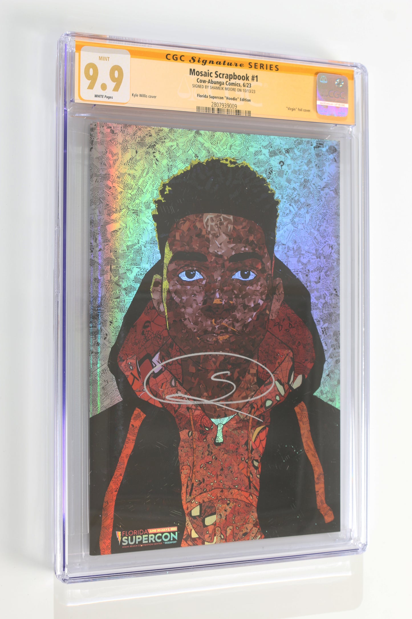 Mosaic Scrapbook #1 Cow-Abunga Comics Exclusive - Signed by Shameik Mo ...