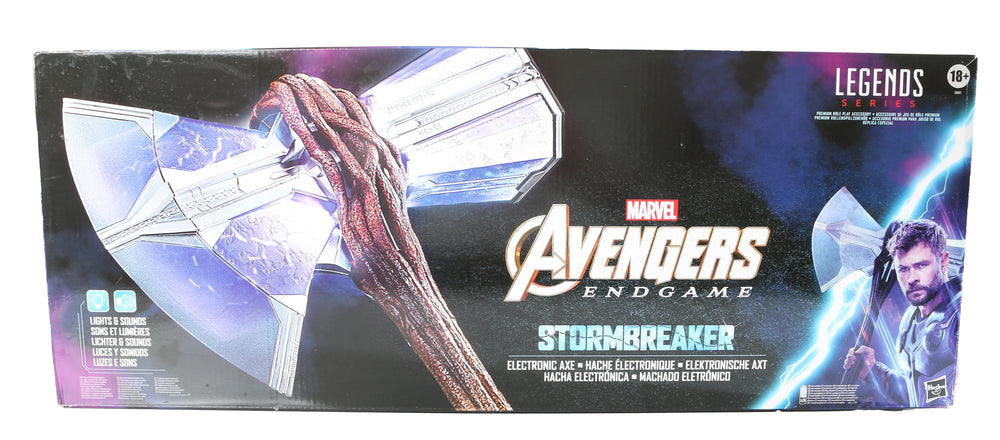 Thor's Stormbreaker Hasbro Marvel Legends Series Prop Replica Electron ...