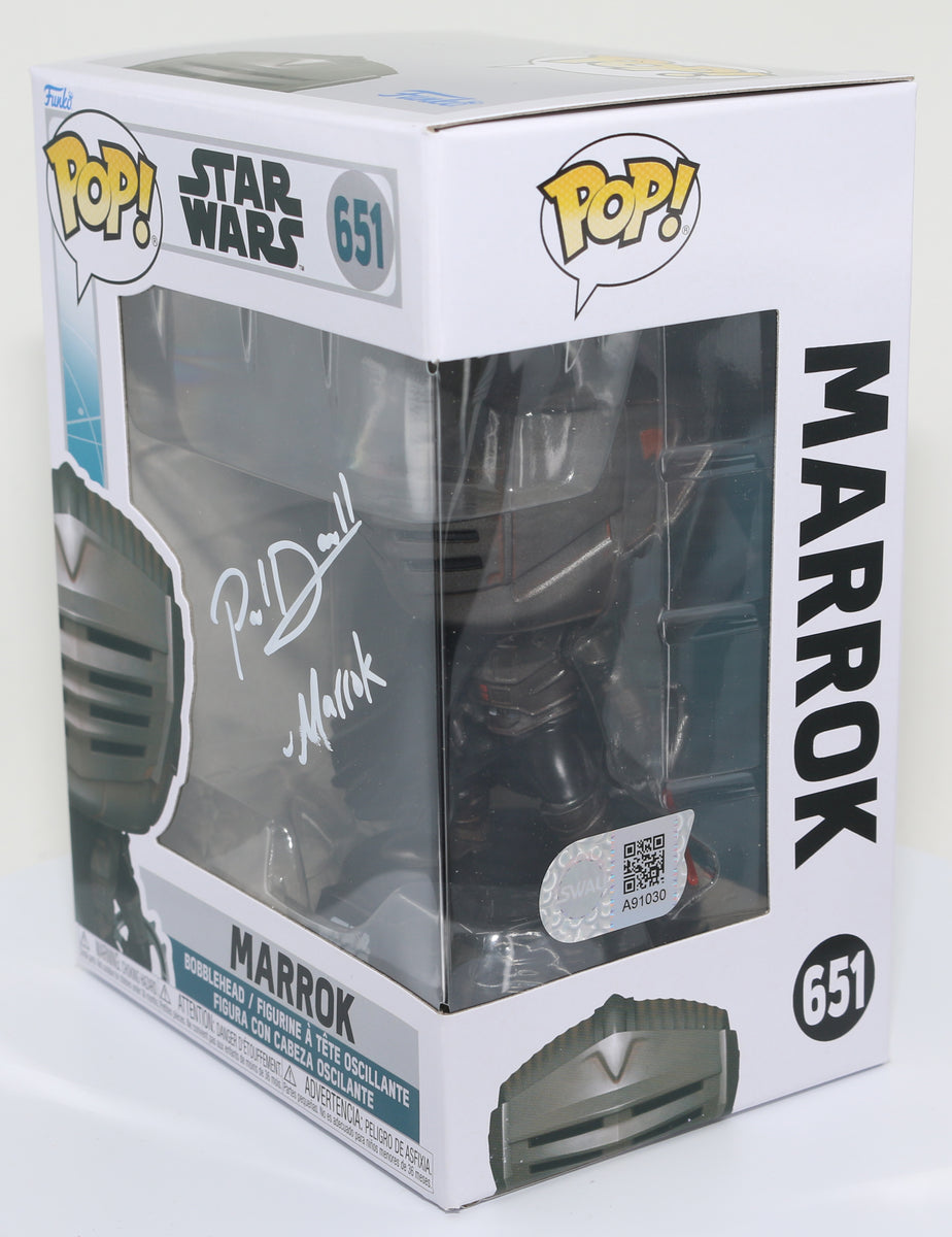 Paul Darnell as Marrok in Star Wars: Ahsoka Signed POP! Funko #651 wit ...