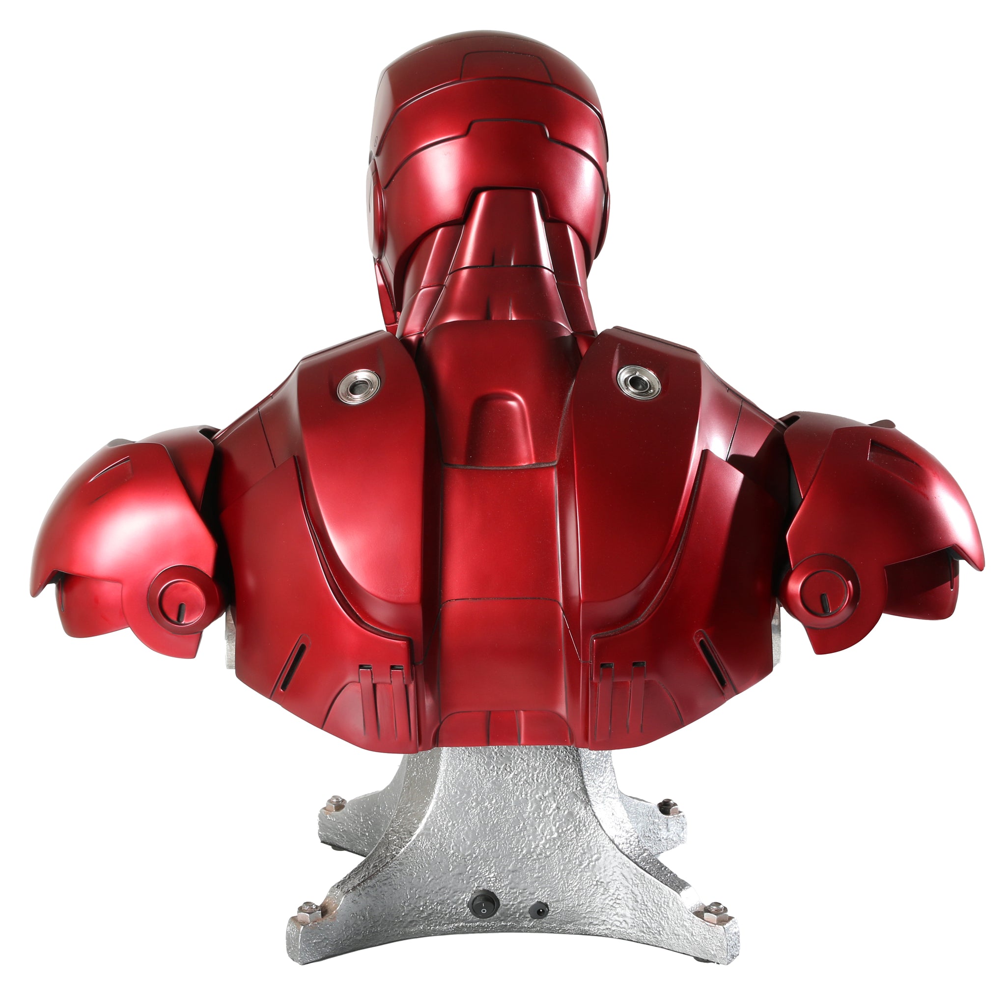 Iron Man Mark III Life-Size Bust Armor by Sideshow with Plaque Signed ...