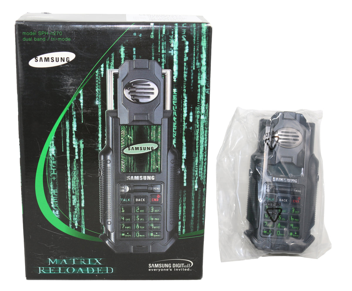 The Matrix Reloaded Limited Edition Cell Phone by Samsung From Produce ...
