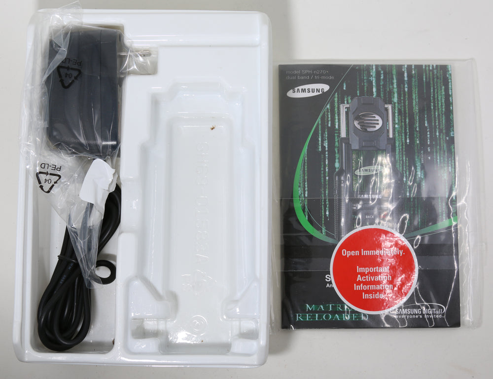 The Matrix Reloaded Limited Edition Cell Phone by Samsung From Produce ...