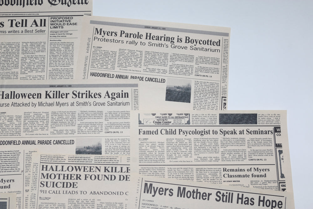 Rob Zombie's Halloween Movie Production Made Newspaper Articles - 2007 ...