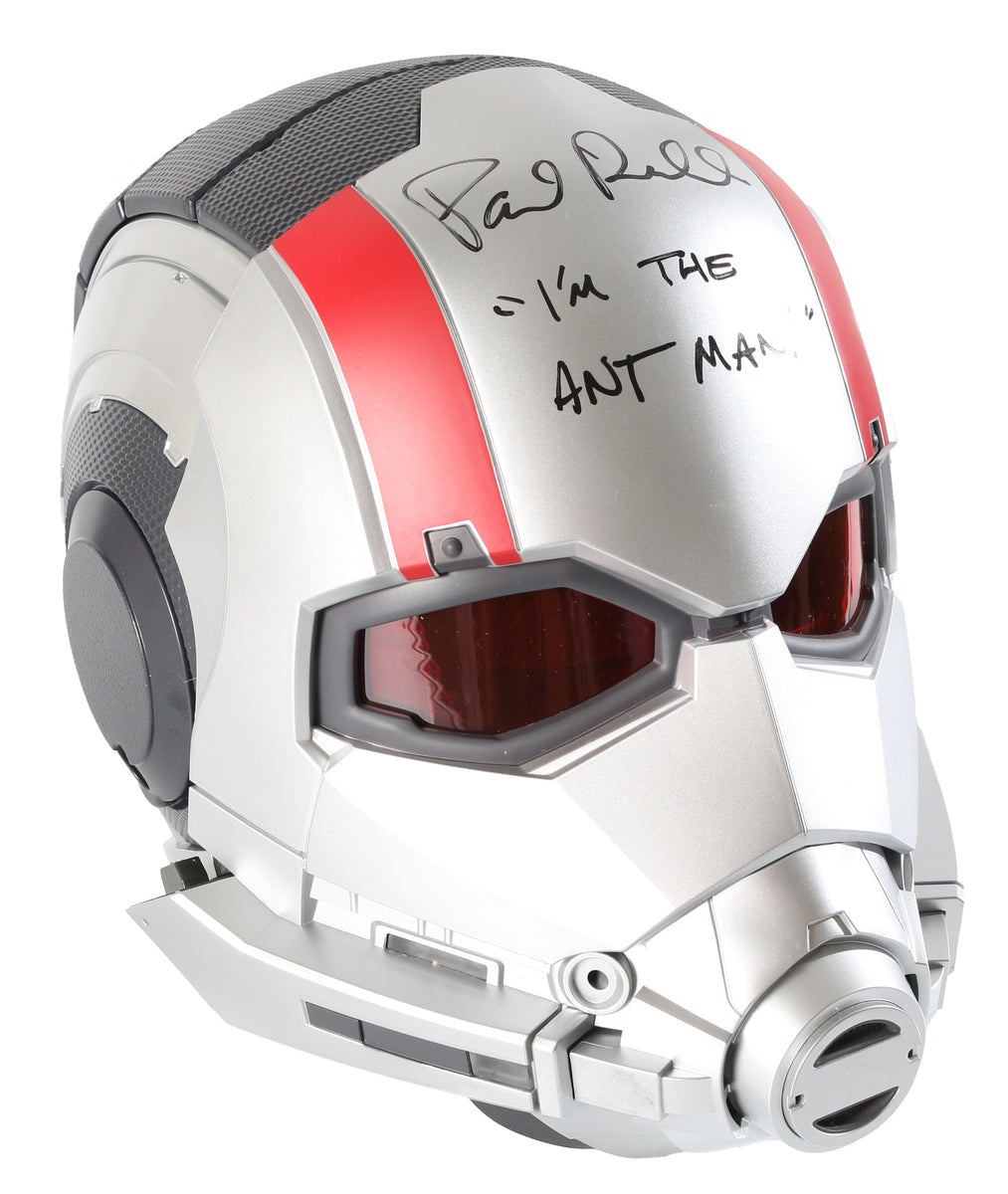 Ant-Man Prop Replica Hasbro Legends Series Electronic Helmet Signed by ...