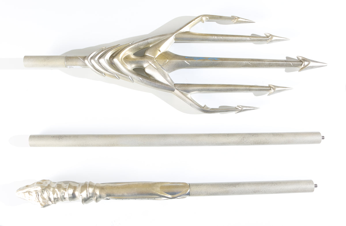Aquaman's Life Size Prop Replica Trident (SWAU) Signed Twice by Jason ...