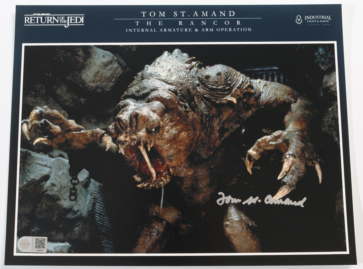 Tom St. Amand Visual Effects Artist of Star Wars: Return of the Jedi ...