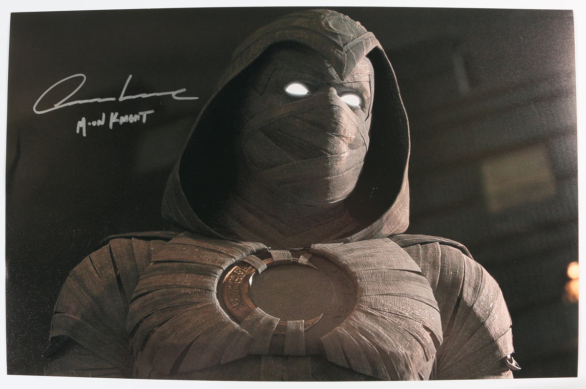 Oscar Isaac as Moon Knight in Moon Knight Signed 11x17 Photo with Char ...
