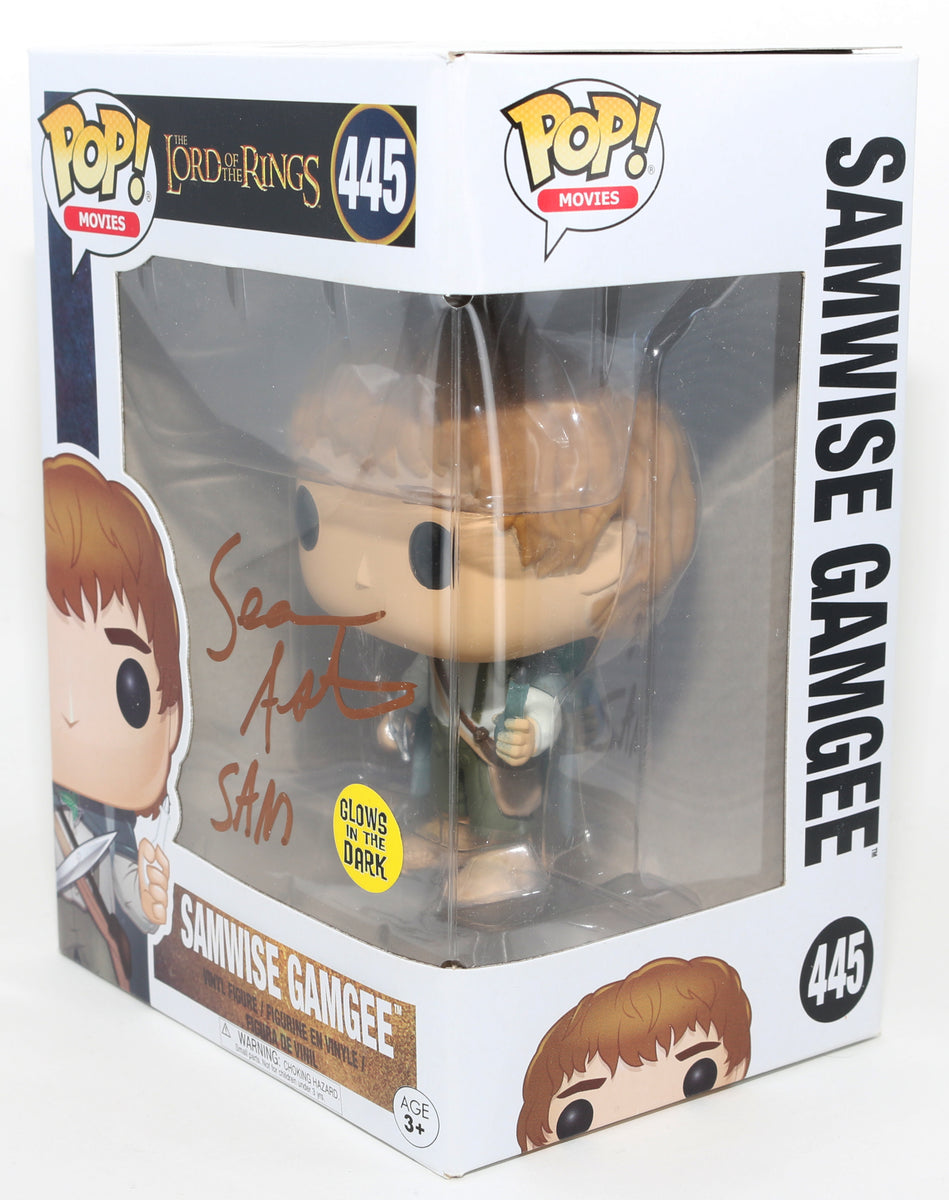 Sean Astin as Samwise Gamgee in The Lord of the Rings GITD Signed POP ...