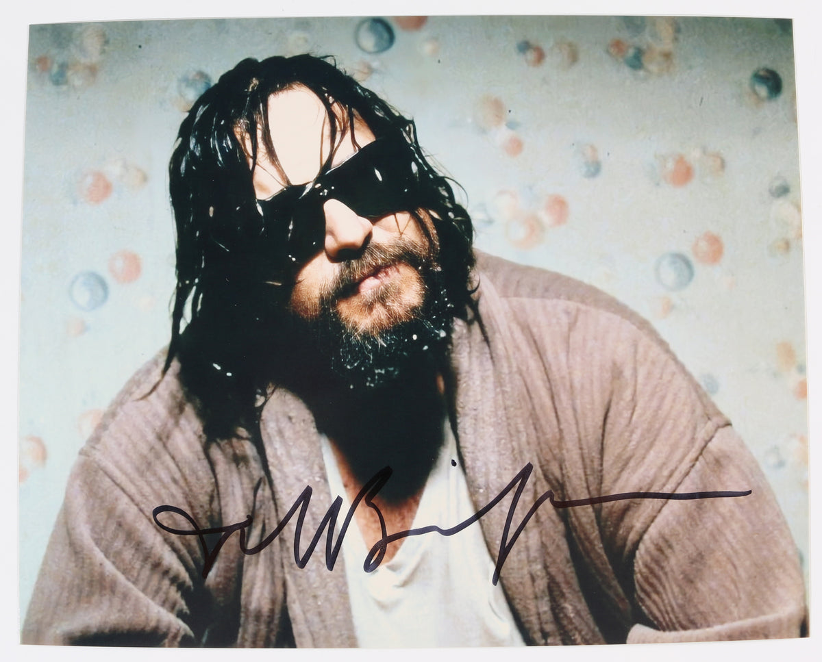 Jeff Bridges as Jeffrey "The Dude" Lebowski in The Big Lebowski Signed ...