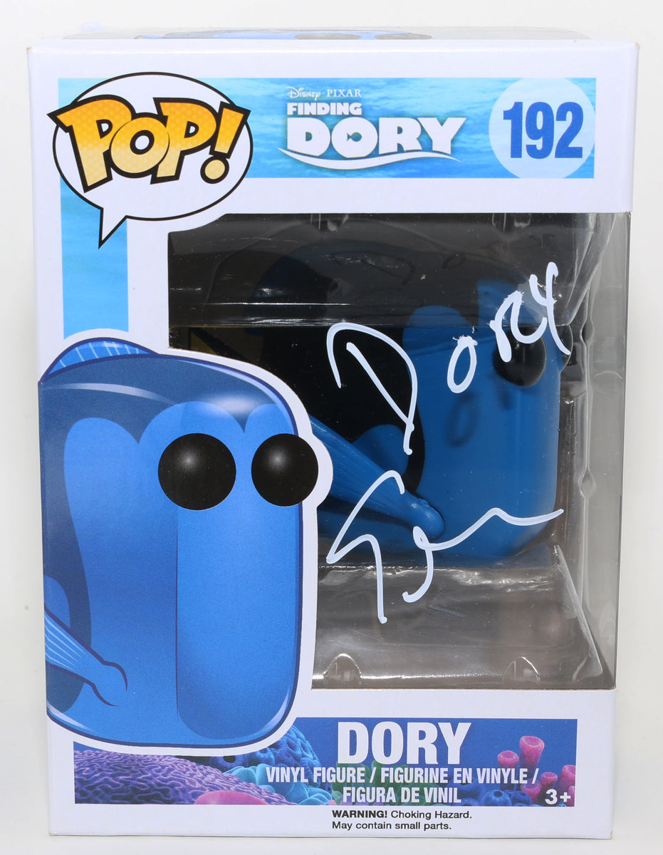 Ellen DeGeneres as Dory in Finding Dory Signed POP! Funko #192 with Ch ...