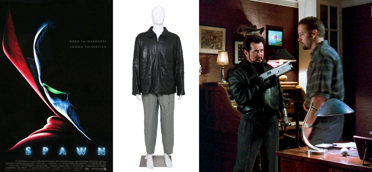 Martin Sheen as Jason Wynn in Spawn Screen Worn Stunt Jacket & Hero Pa ...