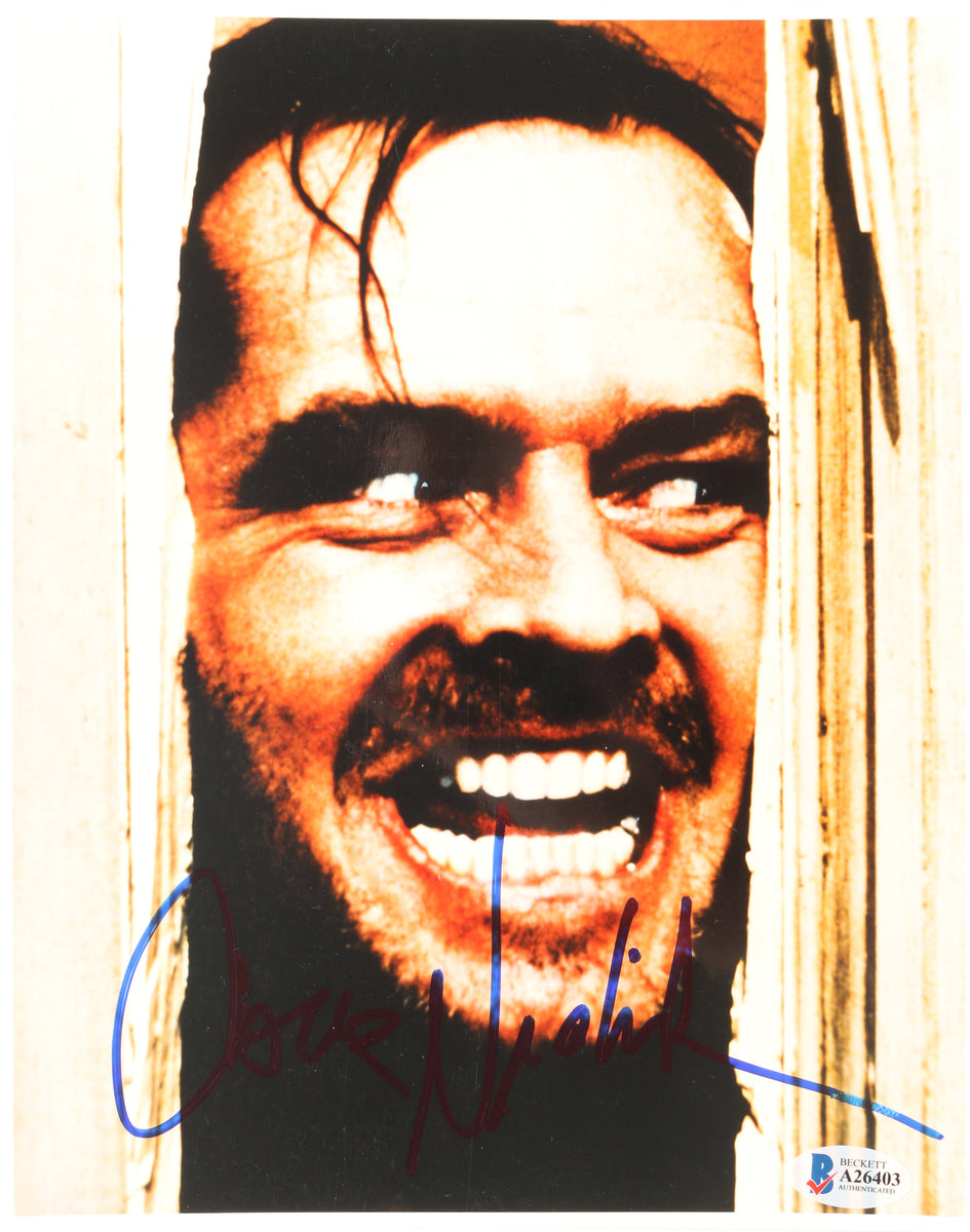 Jack Nicholson as Jack Torrance in The Shining "Here's Johnny" Iconic ...