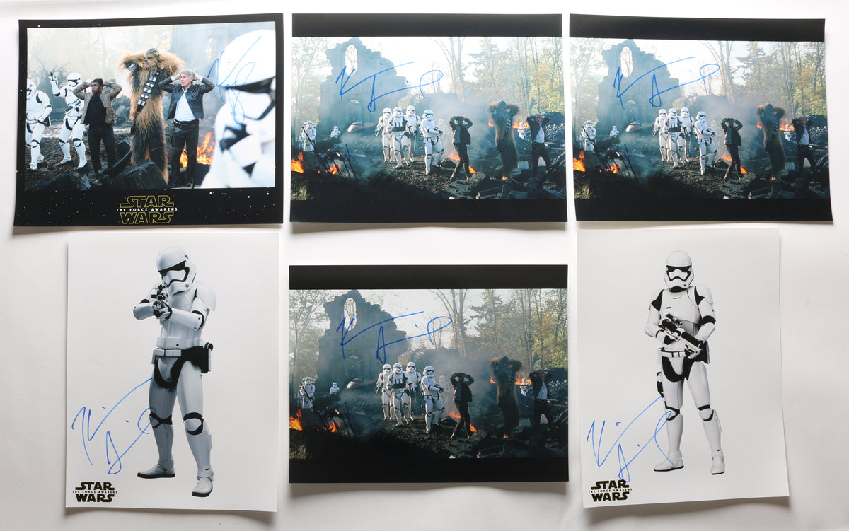 Kevin Smith as a Stormtrooper in Star Wars: The Force Awakens Signed 1 ...