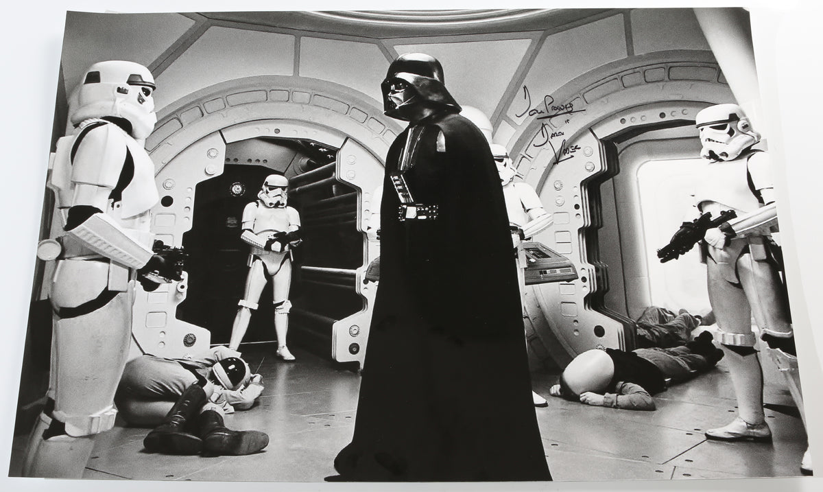 Dave Prowse as Darth in Star Wars: A New Hope Signed 20x30 Poster with ...