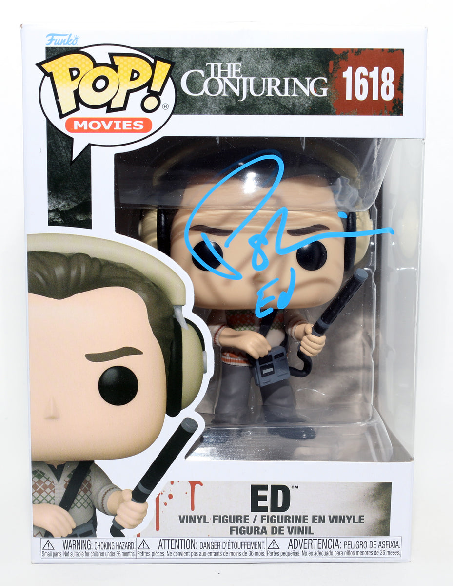 Patrick Wilson as Ed Warren in The Conjuring Signed Funko POP! #1618 w ...