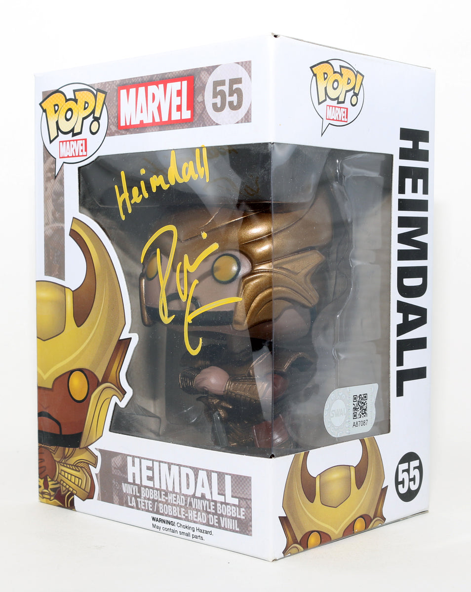 Idris Elba as Heimdall in Thor (SWAU) Signed Funko POP! #55 with Chara ...