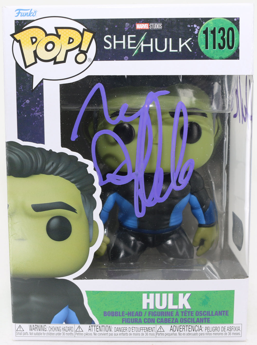 Mark Ruffalo as the Hulk in She-Hulk (SWAU) Signed POP! Funko #1130 wi ...