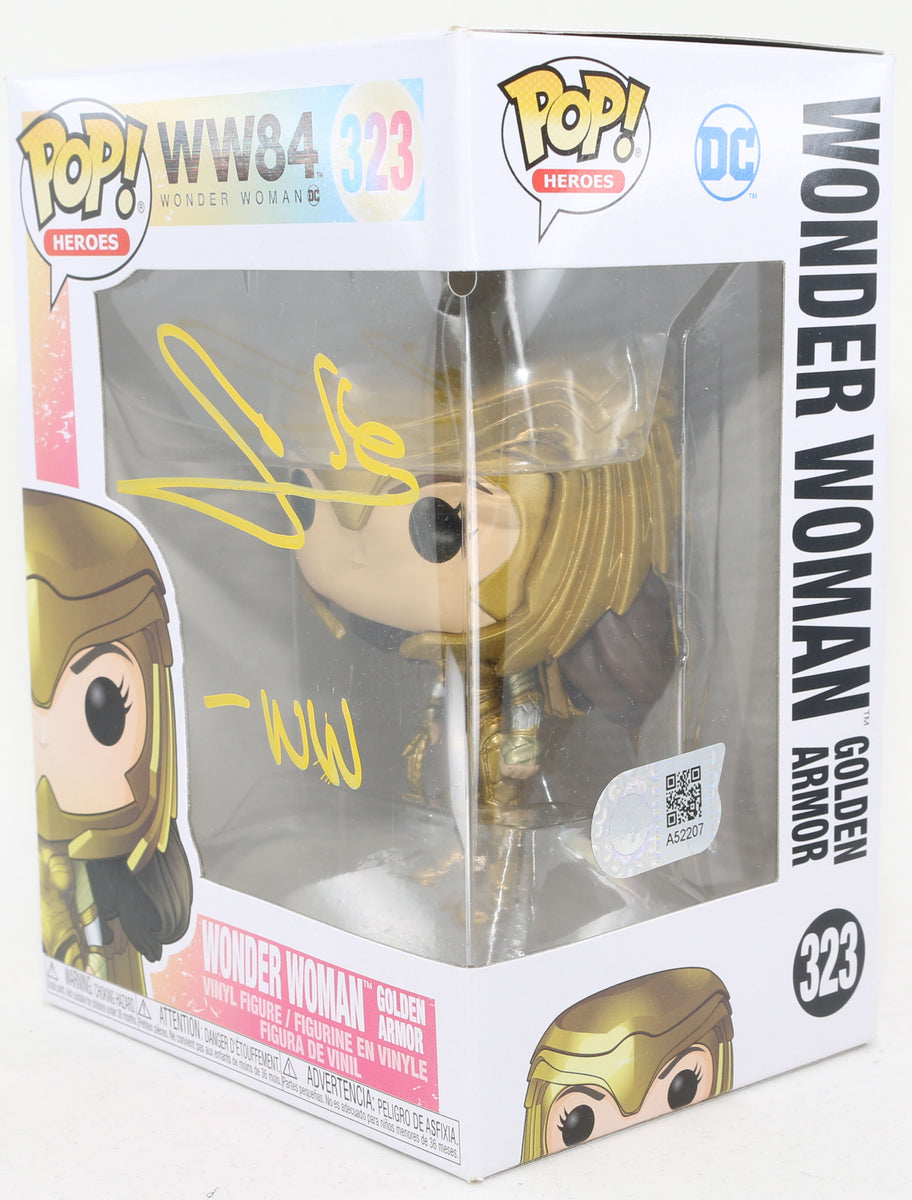 Gal Gadot as Wonder Woman Golden Armor in WW 1984 (SWAU) Signed POP! F ...