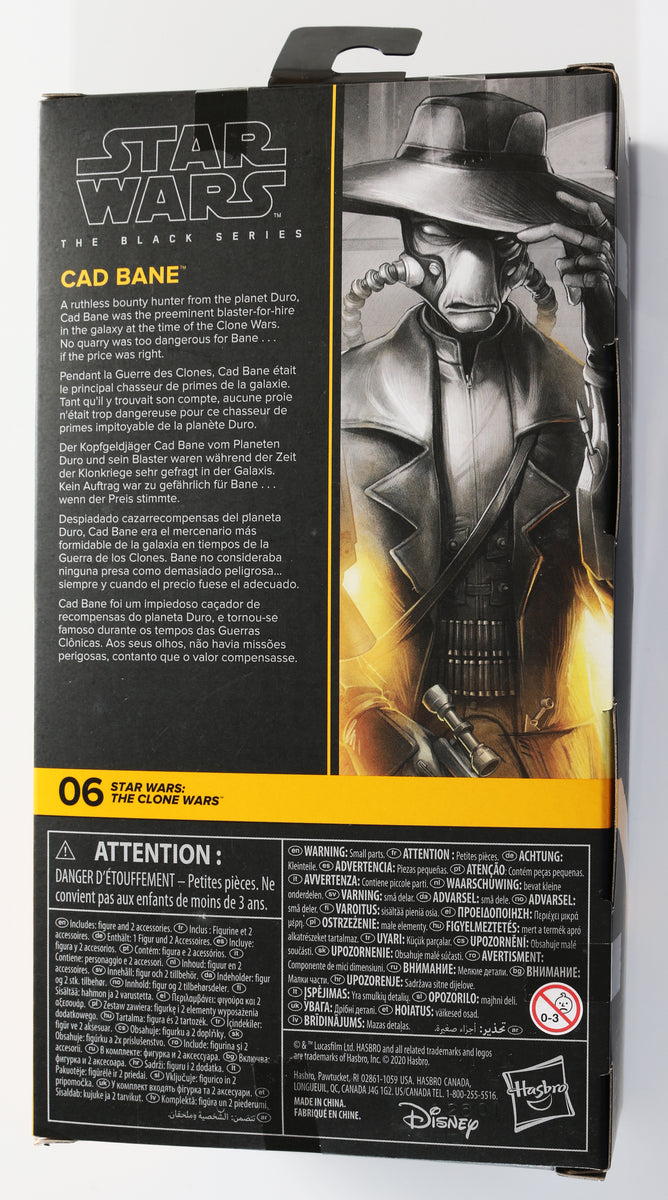 Corey Burton as Cad Bane in Star Wars: The Cone Wars Signed Black Seri ...