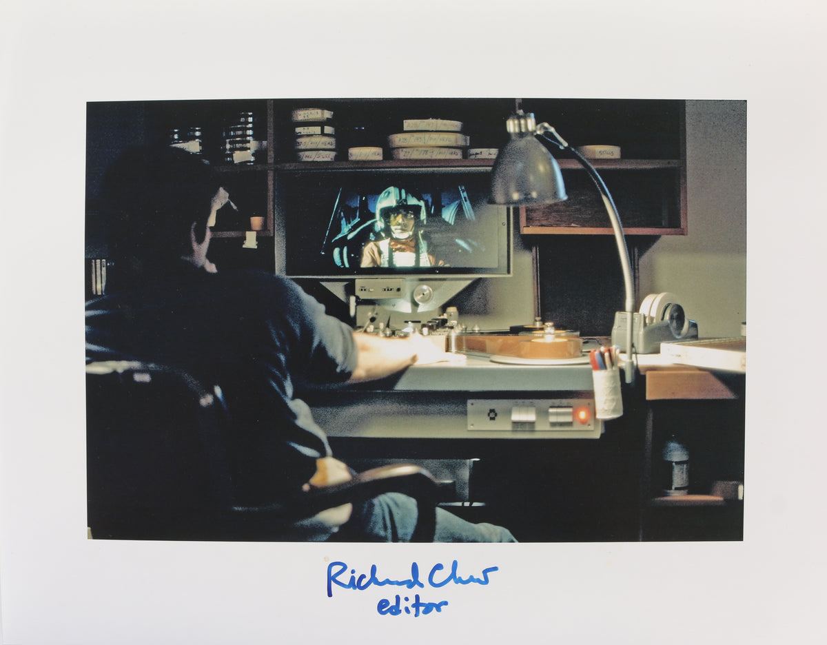 Richard Chew Academy Award Winning Editor of Star Wars Editing Behind ...