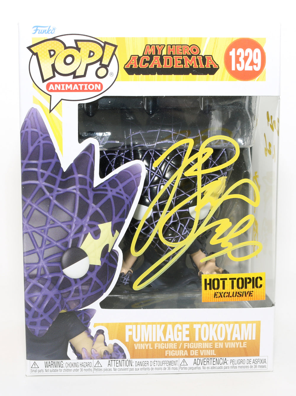 Yoshimasa Hosoya as Fumikage Tokoyami in My Hero Academia Hot Topic Ex ...