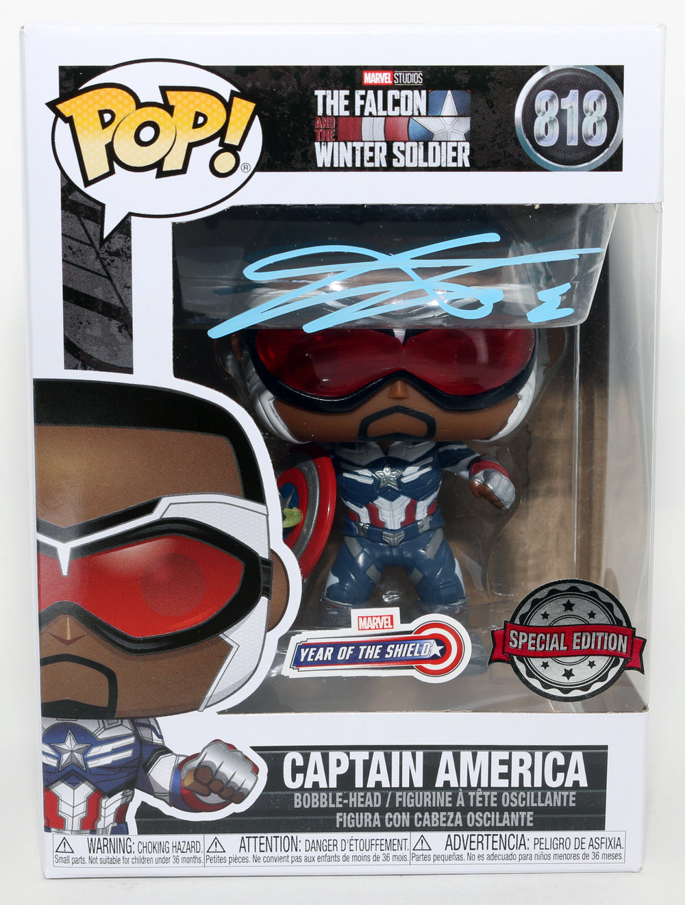 Anthony Mackie as Captain America in Falcon and the Winter Soldier Yea ...