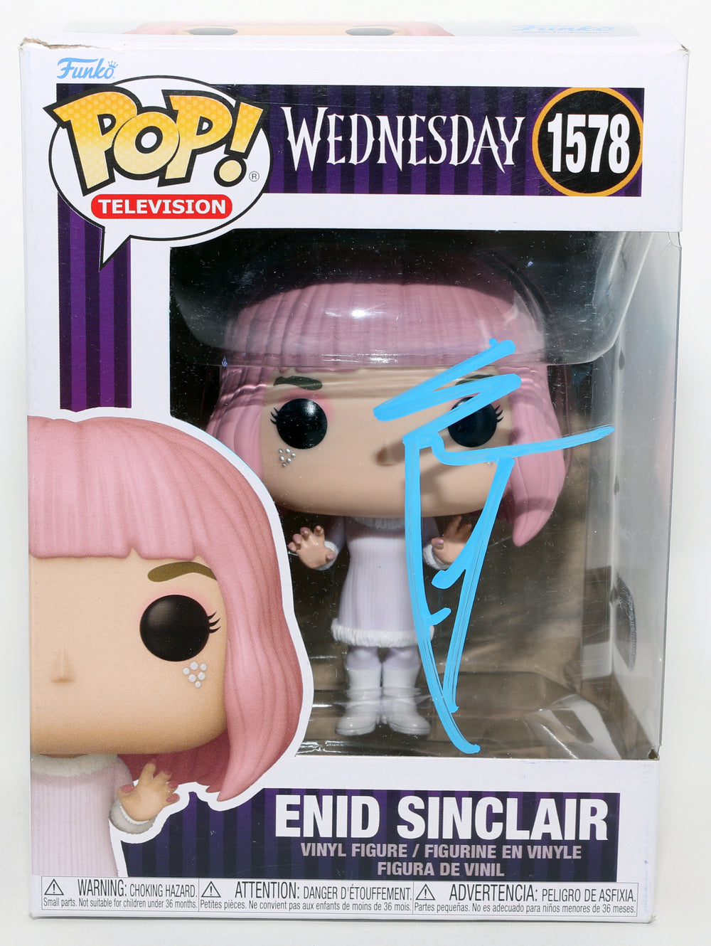 Emma Myers as Enid Sinclair in Wednesday (SWAU) Signed Funko POP! #157 ...