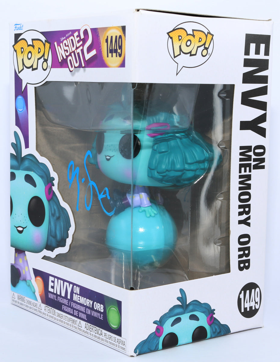 Ayo Edebiri as Envy in Inside Out 2 Signed Funko POP! #1449 – SWAU Auction