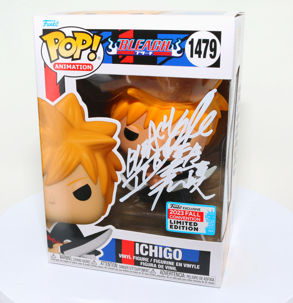 Masakazu Morita as Ichigo Kurosaki from Bleach (SWAU Witnessed) Signed ...