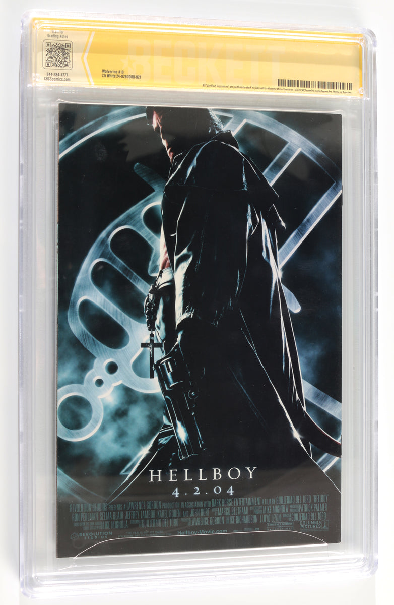 Wolverine #10 - Signed by Hugh Jackman (CBCS Witnessed Signature) 2004 ...