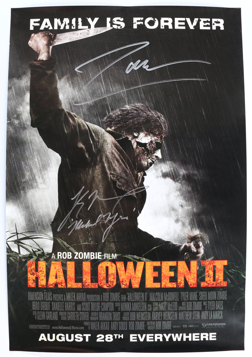 Tyler Mane as Michael & Rob Zombie Director of Halloween II Signed 13x ...