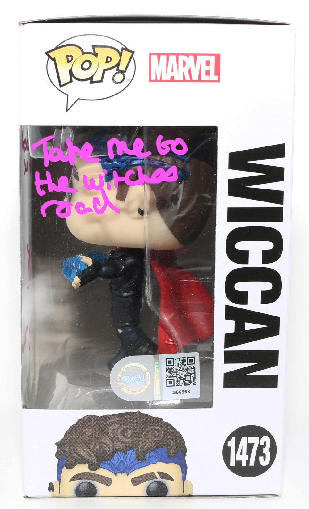 Joe Locke as Wiccan in Agatha All Along (SWAU) Signed Funko POP! #1473 ...
