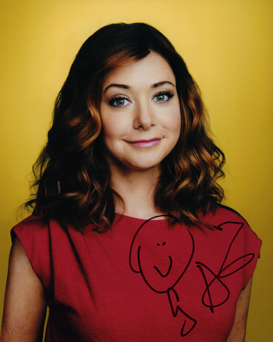 Alyson Hannigan from Buffy & American Pie Signed 8x10 Photo – SWAU Auction