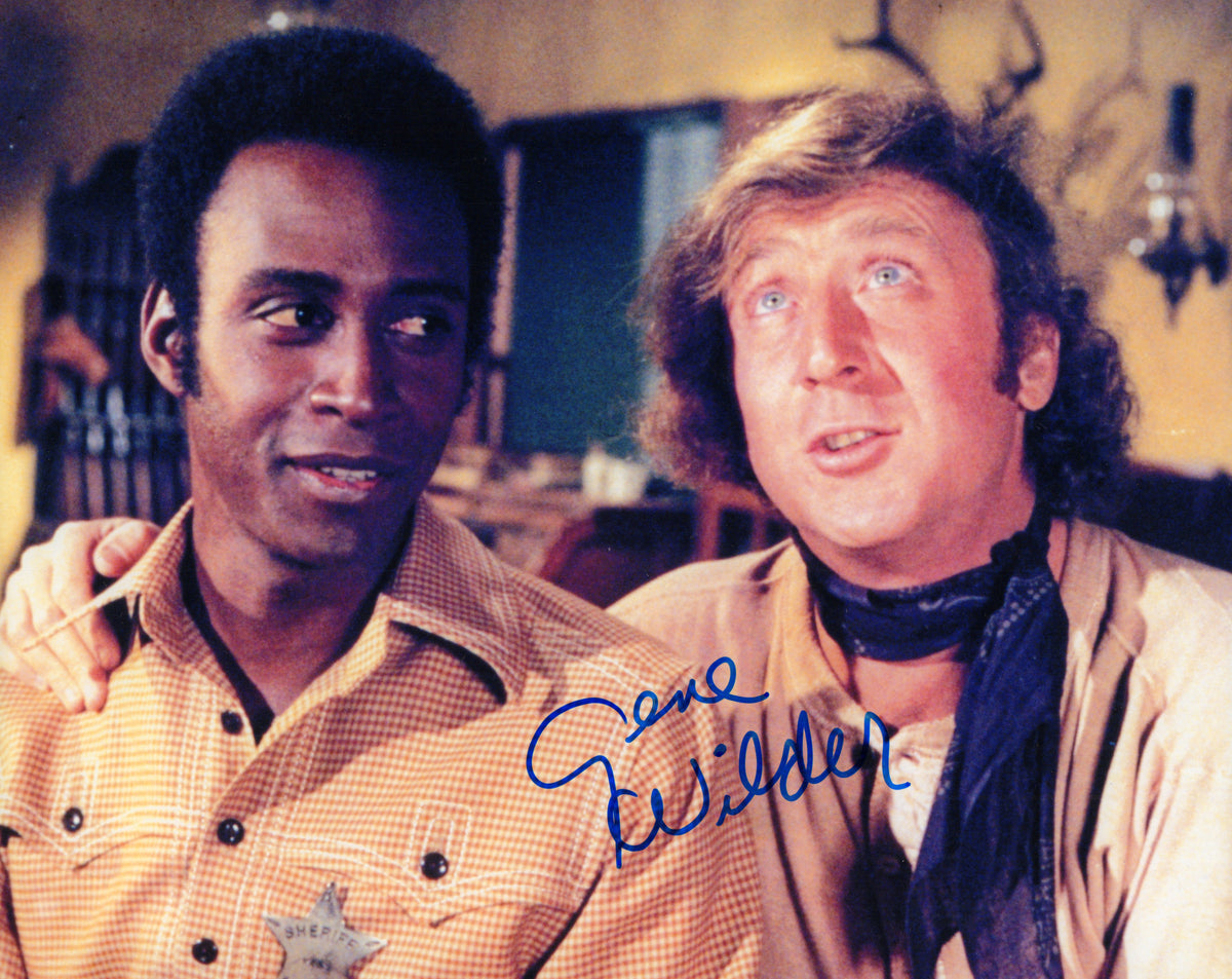 Gene Wilder as Jim the Waco Kid in Blazing Saddles Signed 8x10 Photo ...