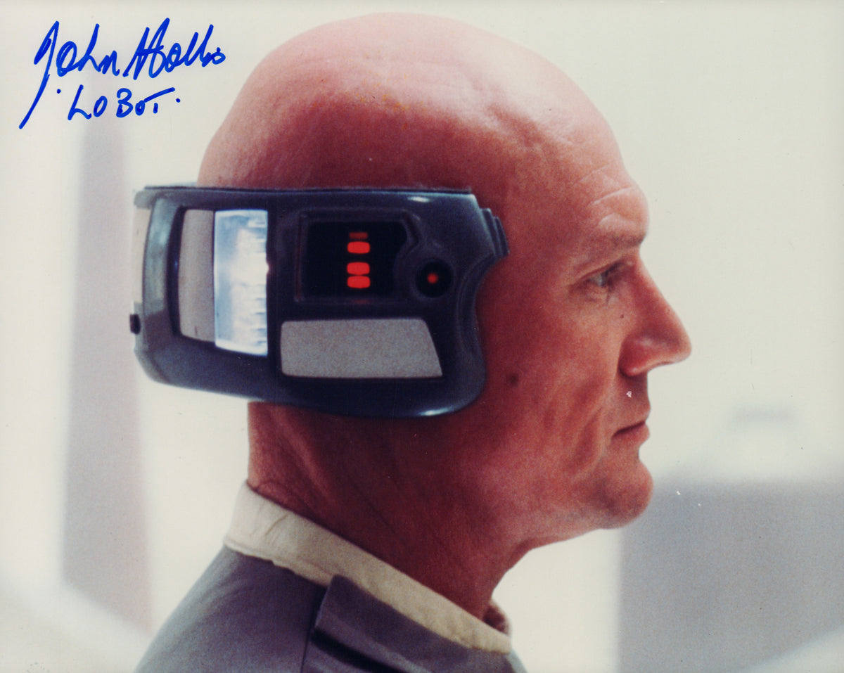 John Hollis as Lobot in Star Wars: The Empire Strikes Back Signed 8x10 ...