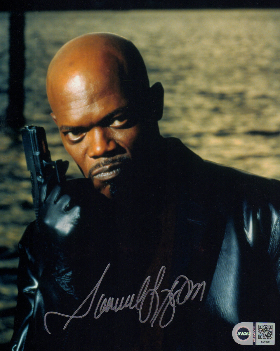 Samuel L. Jackson as Detective John Shaft in Shaft (SWAU Authenticated ...