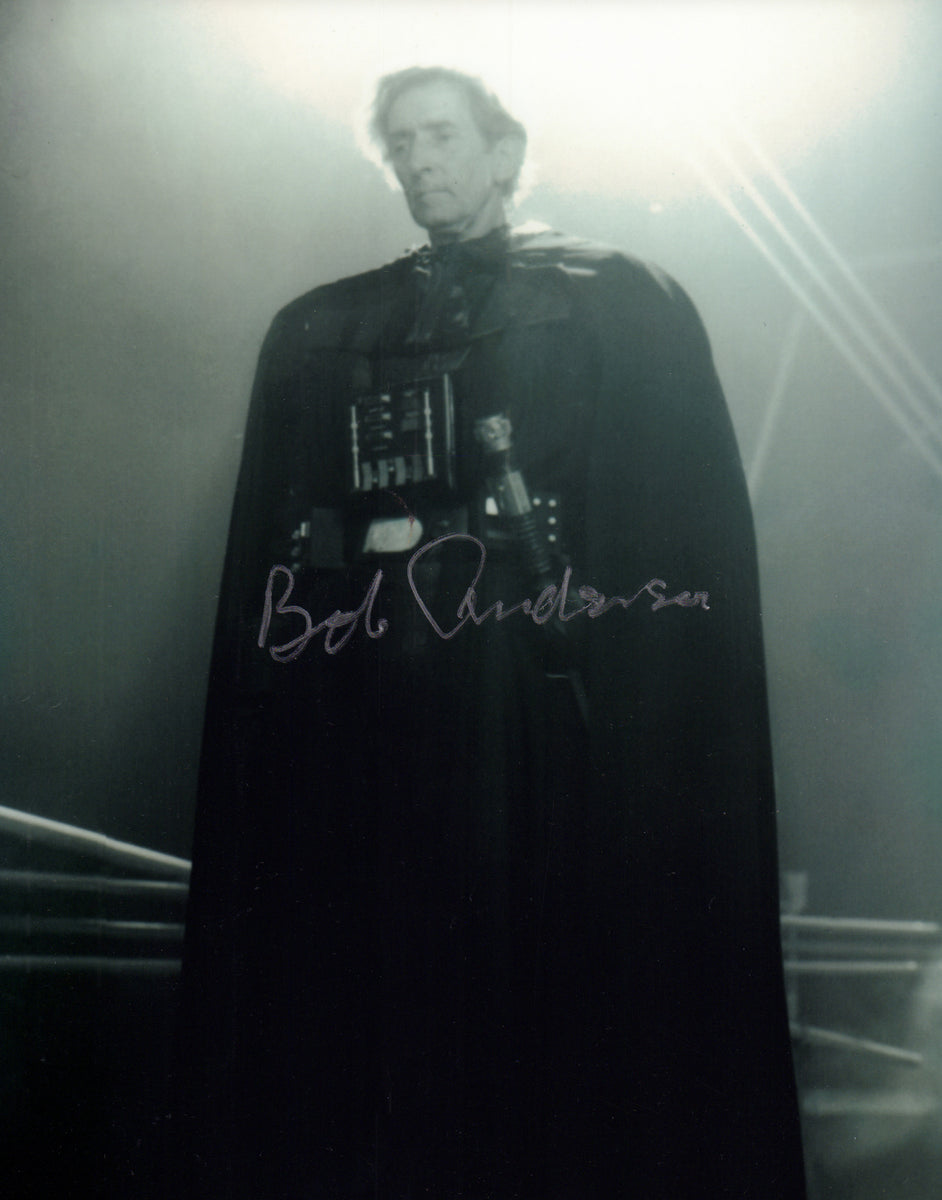 Bob Anderson as Darth Vader Behind the Scenes in Star Wars: The Empire ...