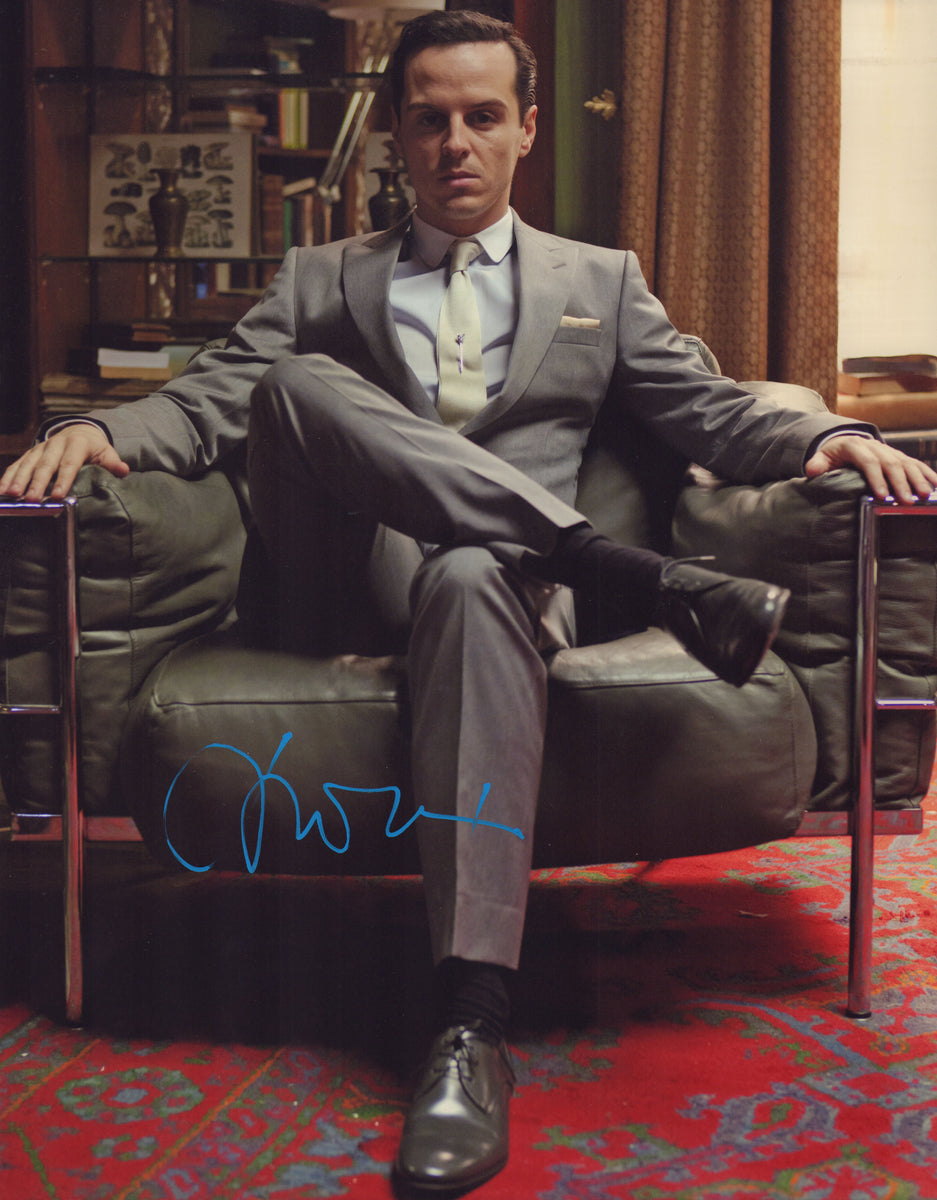 Andrew Scott as James Moriarty in BBC's Sherlock Signed 11x14 Photo ...