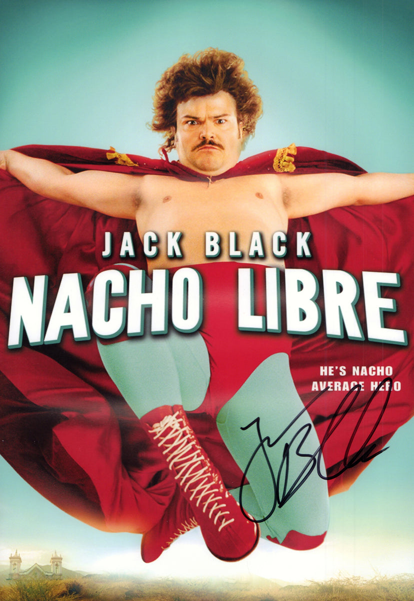 Jack Black as Ignacio / Nacho in Nacho Libre Signed 11x17 Mini Poster ...