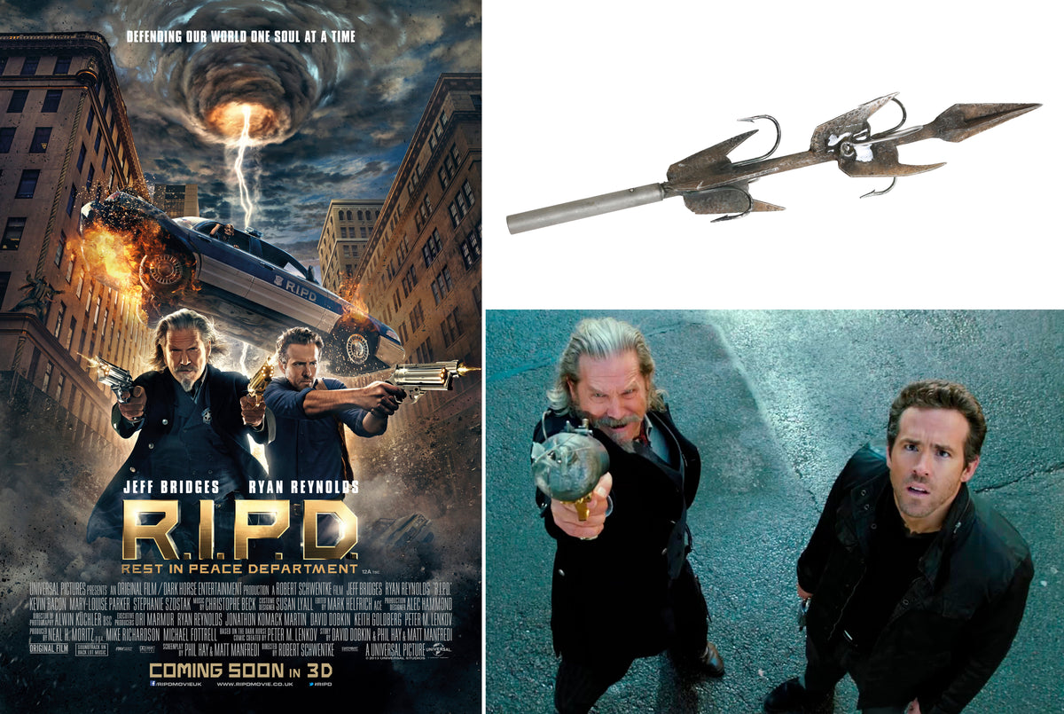 R.I.P.D. Production Made Harpoon for Roy (Jeff Bridges) Harpoon Gun ...