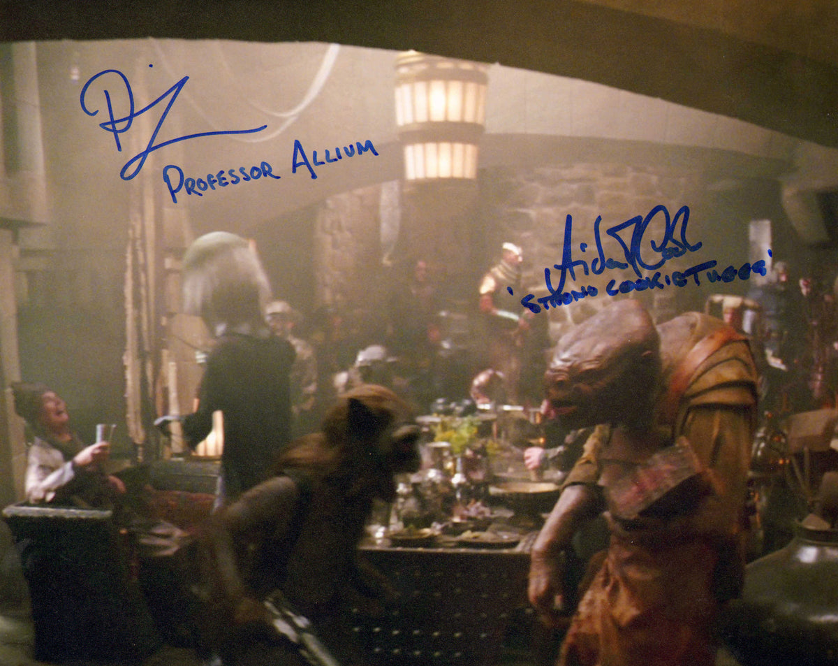 Robert Nairne as Professor Allium & Aidan Cook as Strono "Cookie" Tugg ...