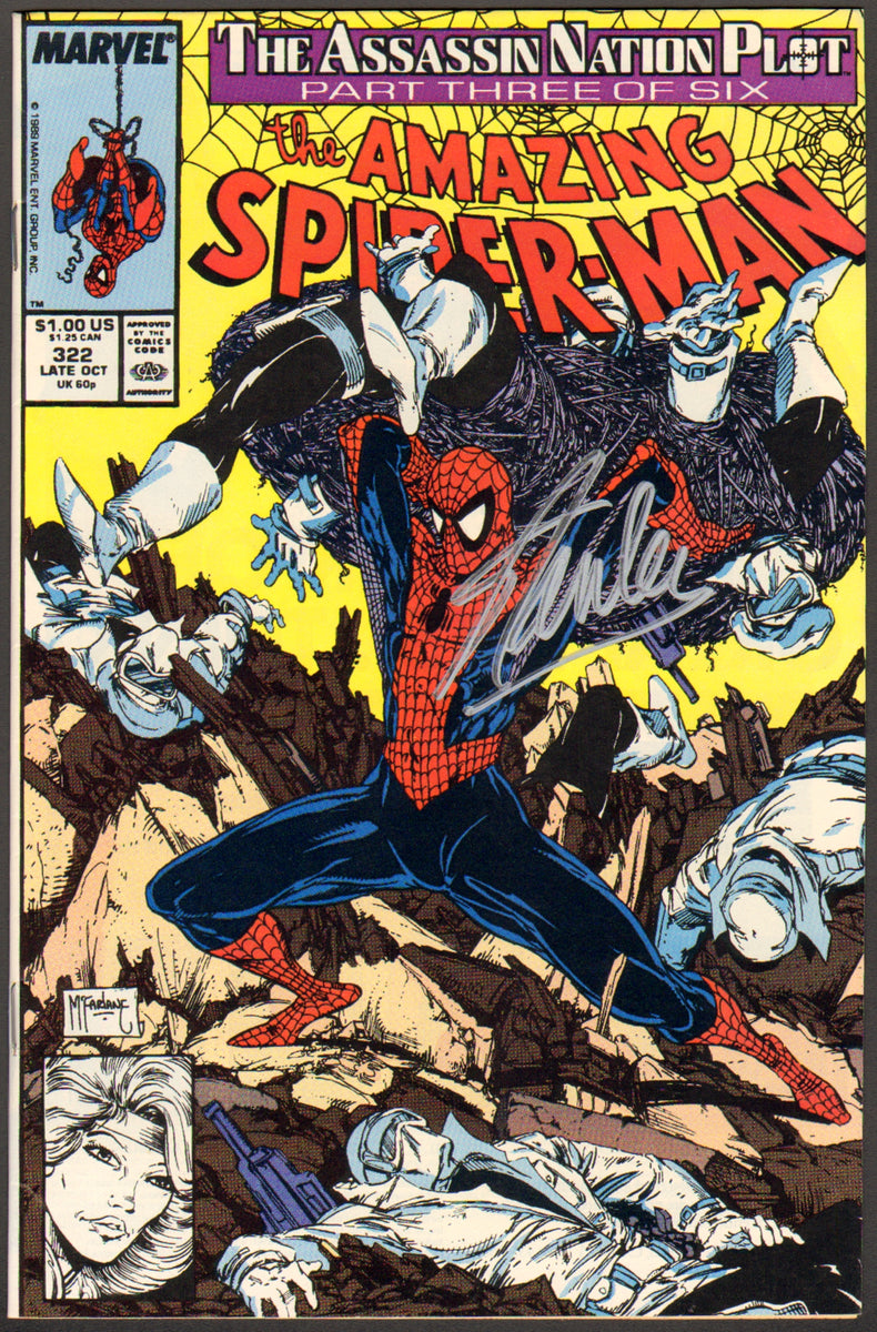 The Amazing Spider-Man #322 Comic Book - Silver Sable Appearance (EX ...